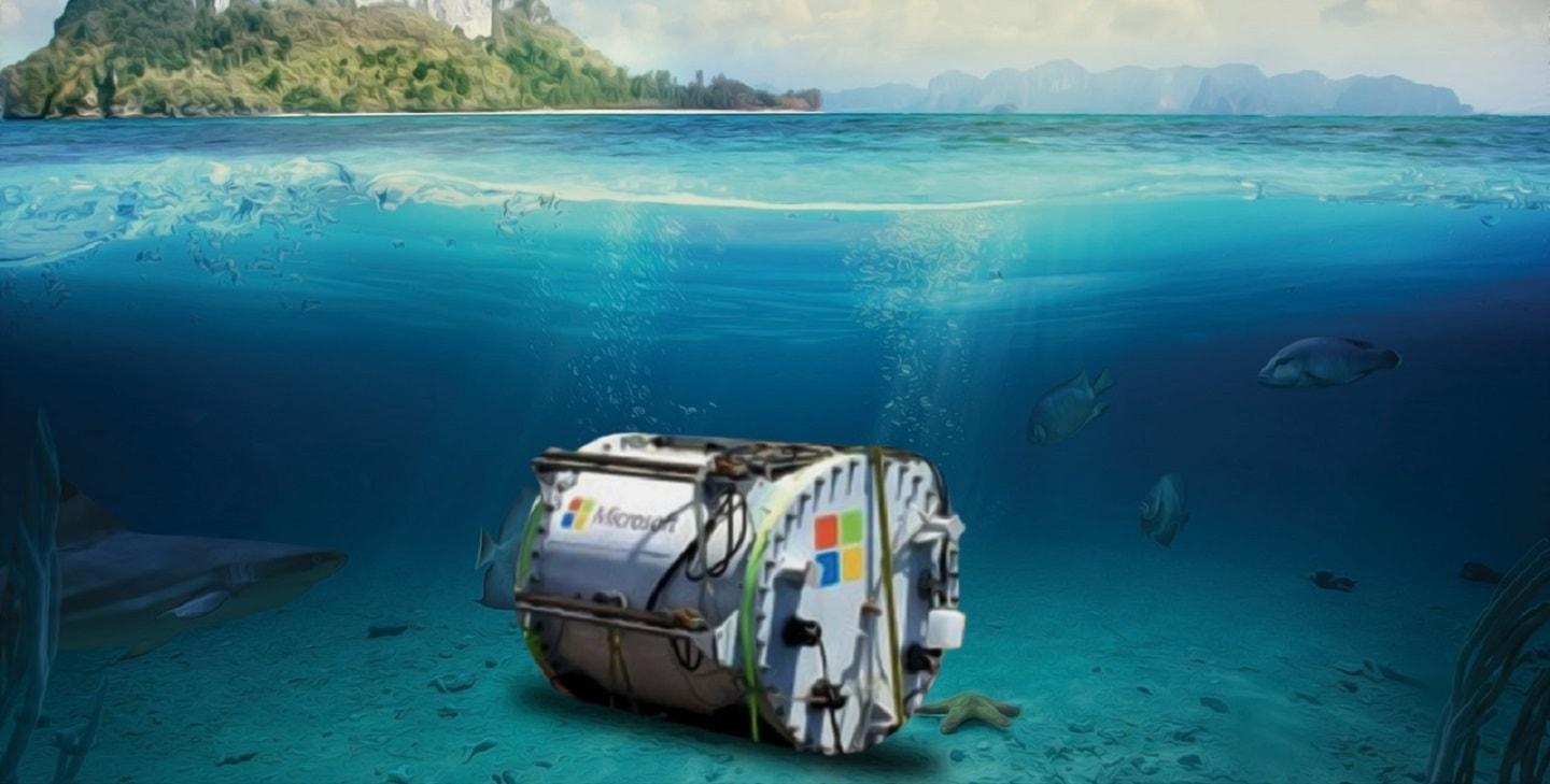 An underwater data center by Microsoft | TechWire An underwater data center by Microsoft | TechWire